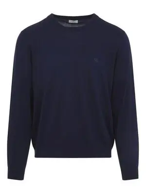 Etro Cotton Crew Neck Sweater