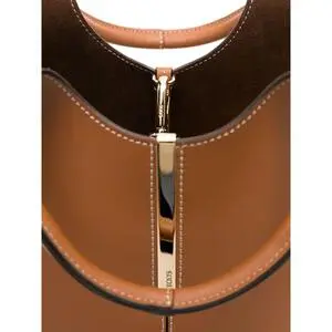 TOD'S Leather Tote Bag - Brown