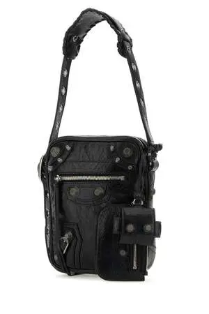 Balenciaga Le Cagole Leather Crossbody Bag