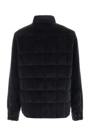 Moncler Midnight Stretch Corduroy Gelt Down Jacket