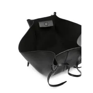 Yuzefi Calf Leather Tote Bag - Black