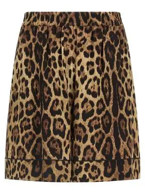 DOLCE & GABBANA Dolce & Gabbana Women Leopard Shorts