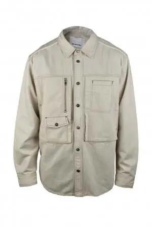 Isabel Marant Étoile Pascuale Denim Jacket - Cream