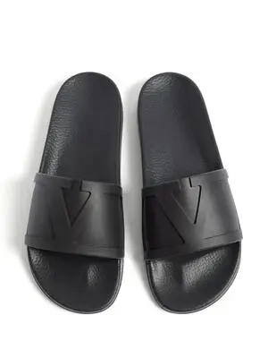 Valentino Garavani Pool Slides - Black