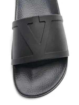 Valentino Garavani Pool Slides - Black