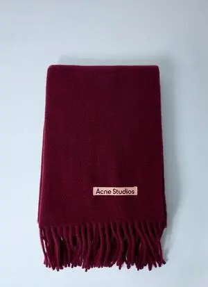 Acne Studios Fringe Wool Scarf - Multicolor