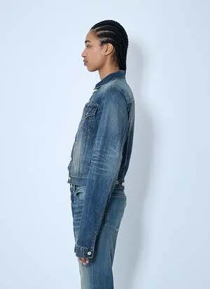 Balenciaga Paneled Denim Jacket