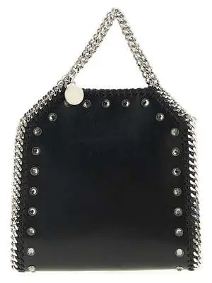 Stella McCartney Tiny Falabella Handbag - Black