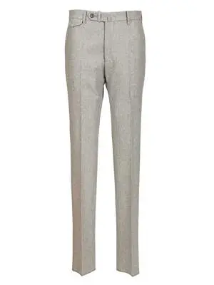 Tagliatore Flannel Trousers - Gray