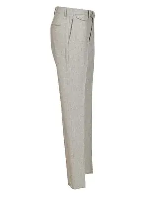Tagliatore Flannel Trousers - Gray
