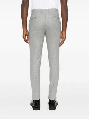 Tagliatore Flannel Trousers - Gray