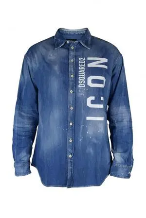 Dsquared2 Denim Shirt - Blue