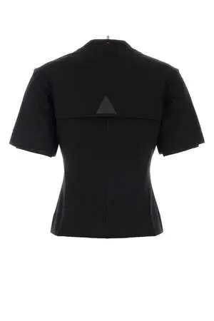 Moncler Stretch Cotton T-shirt - Black