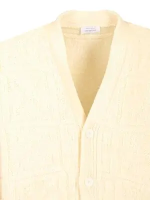 Off-White Wool Cardigan - Cream