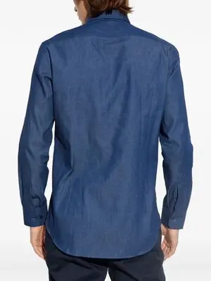 Etro Embroidered Logo Cotton Shirt