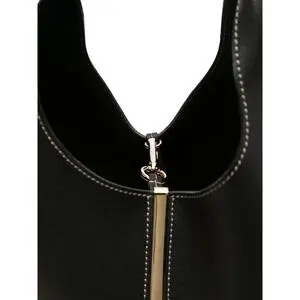 TOD'S Calf Leather Tote Bag - Black