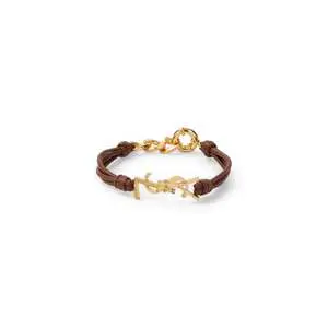 Saint Laurent Multi-strand Cassandre Bracelet - Silver