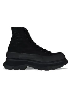 Alexander McQueen Tread Slick High Top Sneakers - Black
