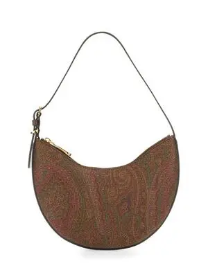 Etro Essential Small Hobo Bag - Brown