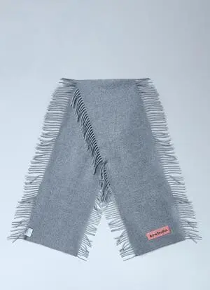 Acne Studios Fringe Wool Scarf