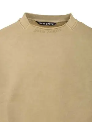 Palm Angels Curved Logo Sweatshirt