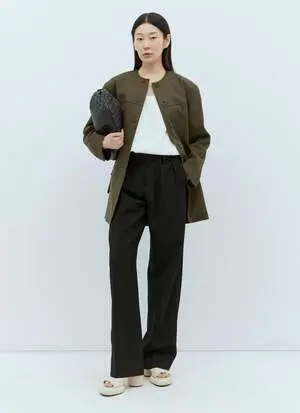 Max Mara Woven Paneled Jacket