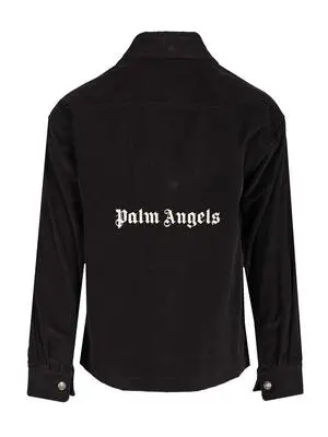 Palm Angels Corduroy Shirt Jacket - Gray