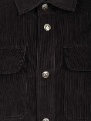 Palm Angels Corduroy Shirt Jacket - Gray