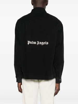 Palm Angels Corduroy Shirt Jacket - Gray