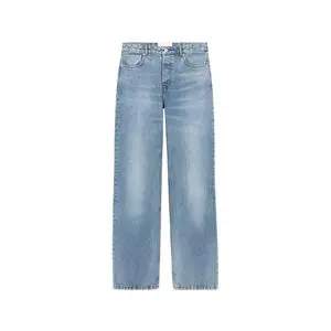 AMI Paris Wide-leg Jeans - Blue