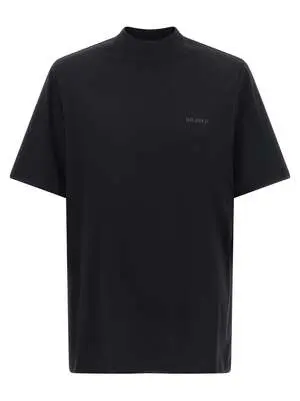 Attico Mock-neck T-shirt - Black
