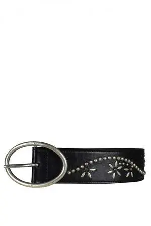 Saint Laurent Studded Belt - Black