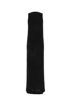 Saint Laurent Viscose Long Dress