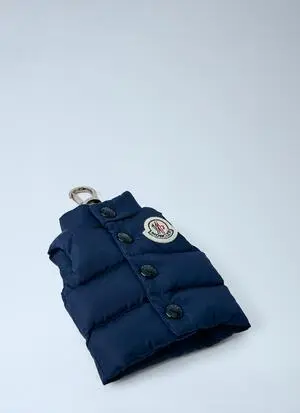 Moncler Vest Keyring - Blue