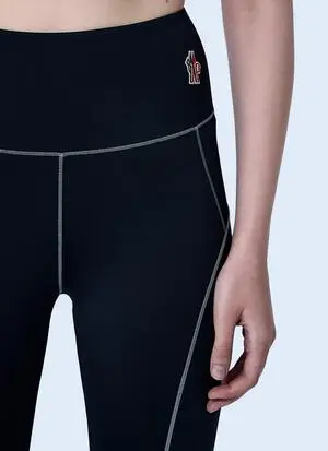 Moncler Logo Patch Leggings
