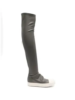 Rick Owens Leather Over-the-knee Boots - Multicolor