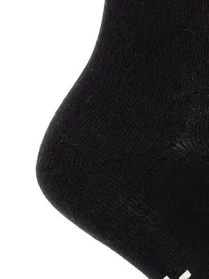 Isabel Marant Étoile Nesson Mid-length Socks With Logo - Black