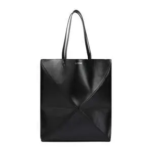 Loewe Puzzle Fold Large Tote - Black