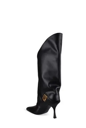 Balmain Twist Heeled Boots