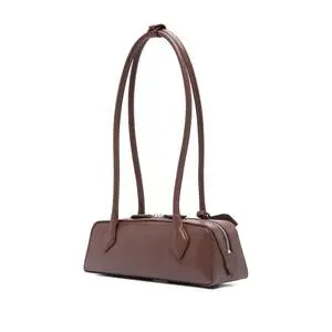 Alaïa Calf Leather Shoulder Bag - Brown