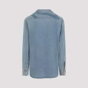 MAISON MARGIELA Denim Shirt - Blue