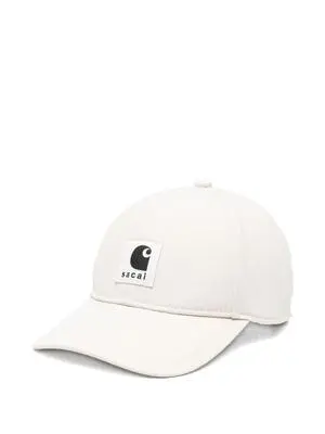 SACAI X CARHARTT WIP Logo Cotton Baseball Cap - Multicolor