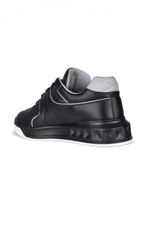 Valentino Garavani One Stud Leather Sneakers