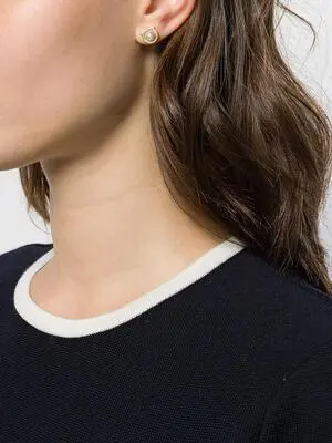 FERRAGAMO Gancini Pearl Earrings