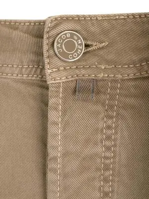 Jacob Cohen Nick Slim Trousers - Cream