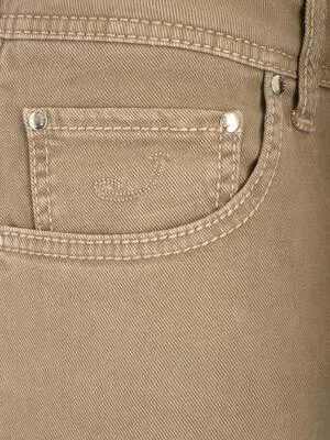 Jacob Cohen Nick Slim Trousers - Cream