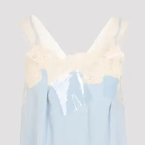MAISON MARGIELA Cupro Satin Mini Dress