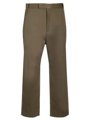 Thom Browne Relaxed Pleated Trousers - Green