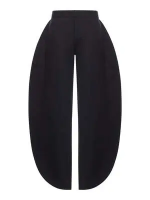 Alaïa Cotton Trousers - Black