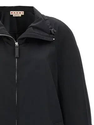 Marni Satin Technical Fabric Parka